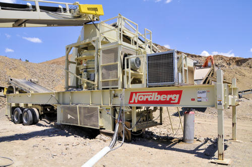 Print USED CONE CRUSHERS - Metso HP 300 Portable Cone Crusher ...